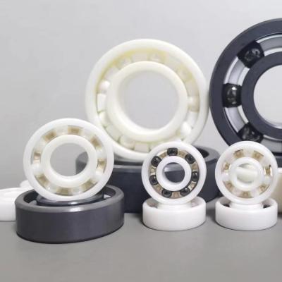 China 6202 6201 6200 6005 Ceramic Ball Bearings Deep Groove Si3N4 SSiC ZrO2 for sale