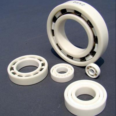 China Zirconia Ceramic Deep Groove Ball Bearings 6000 6200 6303 6302 6301 for sale