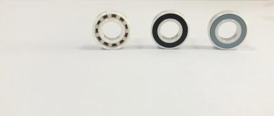 China Open / Sealed Type ABEC3 Ceramic Ball Bearings For Fishing Application for sale