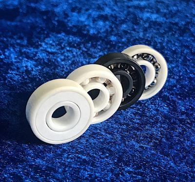 China Silicon Nitride 608 Ceramic Bearings With P4 Precision Level And 22mm Outer Diameter for sale