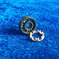 China Si3n4 Zro2 Ssic Zirconia Ceramic Bearings Peek Cage High Hardness P4-P6 Precision Grades for sale