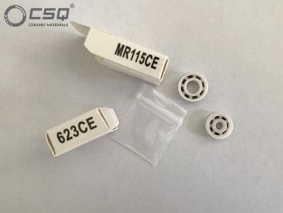 China Miniature P6 Zirconia Ceramic Bearings For Fishing Fans for sale