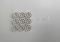 China 8x16x5mm P6 Precision Grade Ceramic Ball Rollers For Industrial Applications for sale