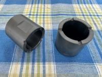 China SSiC Bushing Hardness Ra0.4μm Surface Finish Sturdy Silicon Carbide Bushings For Textile Machinery for sale