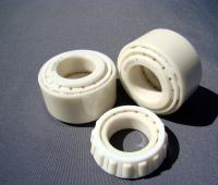 China PTFE Cage ZrO2 / Si3N4 Balls Ceramic Ball Bearing for Dental Electric Handpieces for sale