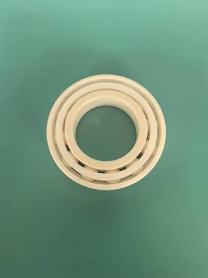 China ZrO2 7211 Precision Ceramic Angular Contact Ball Bearing With Peek / PTFE Cage Single-sided Or Double-sided Dust Cover for sale