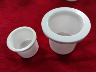 China Customized High Wear and Corrosion Resistant Zirconia Ceramic Containment Shell for High Temperature Applications for sale