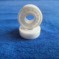 China 6201 Full Zirconia Ceramic Bearing with PTFE Cage 12mm Inner Diameter 32mm Outer Diameter 10mm Width for sale