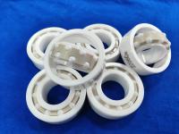 China 2206 Full Zirconia Ceramic Ball Bearing with ZrO2 rings and balls PEEK cage and seals P6/P5 grade precision for sale