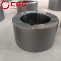 China Custom Silicon Carbide Sliding Bearing Sleeve With 1650°C Max Temperature Pressureless Sintered For Pumps for sale