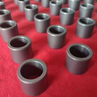 China 1650°C Max Temperature Corrosion Resistant Silicon Carbide Ceramic Sliding Bearing Sleeve With Customized Size for sale