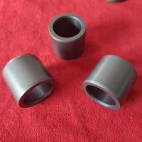 China 1650°C Max Temperature Corrosion Resistant Silicon Carbide Ceramic Sliding Bearing Sleeve With Customized Size for sale