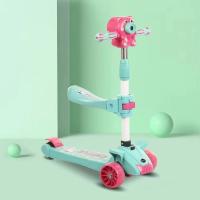 China 3-8 Years Boys Girls Plastic Kids 3 Wheel Scooter Three Wheel Standing Scooter 30kg for sale
