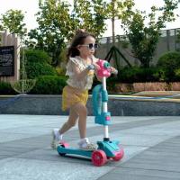 China 3-8 Years Boys Girls Plastic Kids 3 Wheel Scooter Three Wheel Standing Scooter 30kg for sale