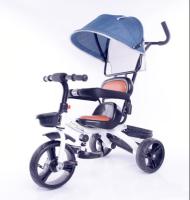 China CE Certified Anti Slip  Stroller Trike Combo Little Kids Tricycle With Push Handle for sale