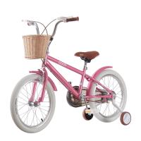 China Pink Color Lightweight Kids Bike 12inch With Basket And Training Wheel OEM Available for sale