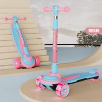 China CE Certified 2 In 1 Kick Scooter Boys Girls 3 Wheel Scooter Anti Rollover for sale
