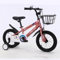 China Simple Design Lightweight Kids Bike With Steel Basket Adjustable Seats for sale