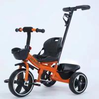 China Adjustable Handlebar Kids Tricycle Bike Baby Ride On Toy For 2-5 Years Old for sale