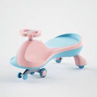 China Lighting Wheeled PP Ride On Swing Cars for sale