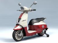 China Retro Riding Double Seat 6v Electric Motorcycle Kids Motorcycle Bike 6-12km/H for sale