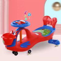 China Boys Girls Ride On Swing Cars With Early Educational Music CE Certified for sale