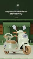 China OEM ODM Boys Girls Electric Three Wheel Motorcycle Rechargeable Tricycle 6volt for sale