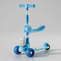 China Durable 6km/H Kids 3 Wheel Scooter Toys Folding Scooter Customizable for sale
