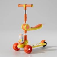 China Durable 6km/H Kids 3 Wheel Scooter Toys Folding Scooter Customizable for sale