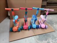China Customized Kids Kick Scooter 3 Wheel Stand Up Scooter With PU Wheels for sale