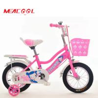 China Fashionable Lightweight Kids Bike With Steel Carrier And Plastic Basket for sale