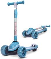 China Anti Rollover Foldable Light Up Scooter 3 Wheel Kick Scooter Fashionable for sale