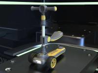 China 12cm Wheel Kids 3 Wheel Scooter With Music Light High Performance for sale