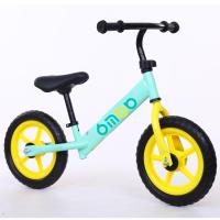 China Blue Color Eva Tyre 12 Inch Strider Bike 3-6 Year  Kids No Pedal Bicycles  OEM for sale