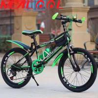 China Junior 22in Mountain Bike Light Frame Mountain Bike 6 Speed With Fender Carrier for sale