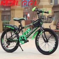China Junior 22in Mountain Bike Light Frame Mountain Bike 6 Speed With Fender Carrier for sale
