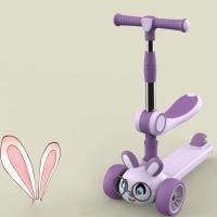 China Adjustable Lightweight Kids 3 Wheel Scooter For Children 3-8 Years Foot Brake Bike for sale