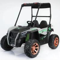 China Cool Electric Sports Car For Kids 4-Wheel Drive Ride On Car 12v Battery EVA Soft Tire Electric Kids Cars for sale