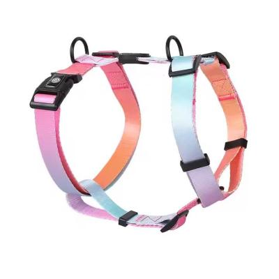 China Adjustable Anti Pull Dog Harness Customized Logo Dog Running Harness for sale