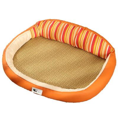 China Summer Dog Bed Nest Comfortable Soft Cooling Dog Bed Pet Nest With Beautiful Look for sale
