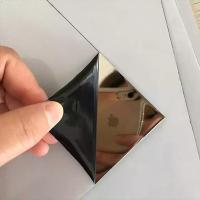 China Astm 201 430 Stainless Steel Sheet Golden Mirror Finish Titanium Gold Coated for sale