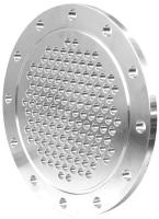 China ASTM 316 Mirror Finish Stainless Steel Pipe Flanges Multiple Color Customized Design for sale