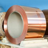 China 99.9% Pure Copper Strip C1100 C1200 C1020 Bronze Decorative Earthing Copper Coil Wire Foil Roll Price for sale