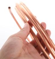 China Wednesbury Microbore Copper Pipe Coil 10mm X 10m Of Tubing Cold Tap for sale