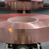 China Hot Tin Coated 99.9% Copper Strip In Coil Cusn0.15 C10100 for sale