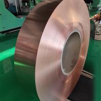 China Hot Tin Coated 99.9% Copper Strip In Coil Cusn0.15 C10100 for sale