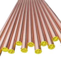 China copper pipe for freezer copper tube astm b280 c12200 copper tube for air conditioner soft drawn for sale