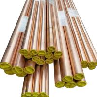 China copper pipe for freezer copper tube astm b280 c12200 copper tube for air conditioner soft drawn for sale