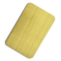 China gold blue hairline short brushed surface stainless steel sheet plate coil for sale