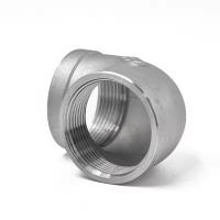 China 90 Degree Elbow Stainless Steel Pipe Fittings Double Internal Thread Tube Connector for sale
